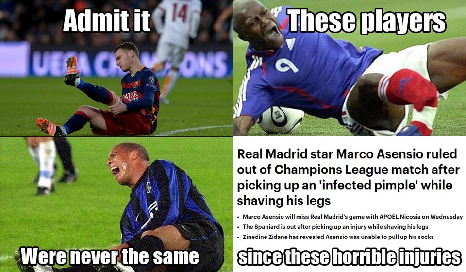 Funny Soccer Injuries