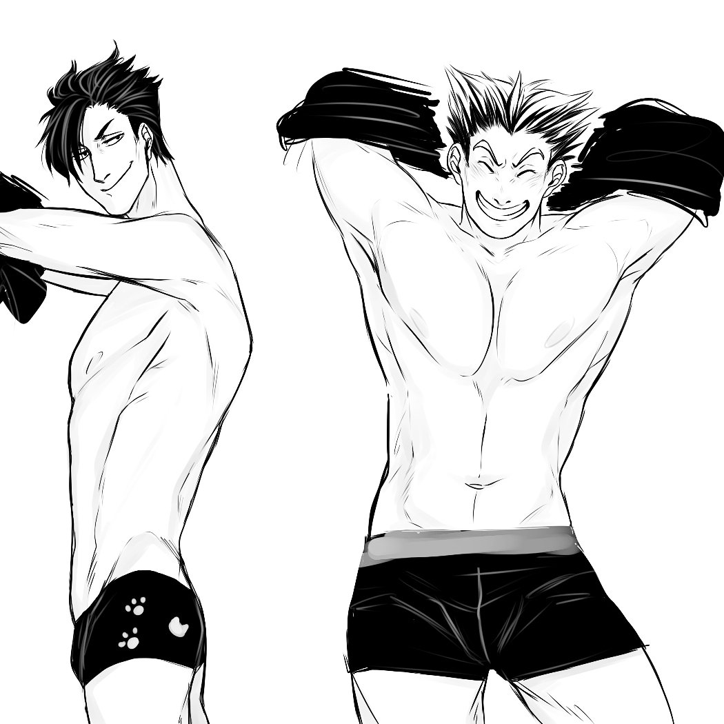 Haikyuu Bokuto And Kuroo