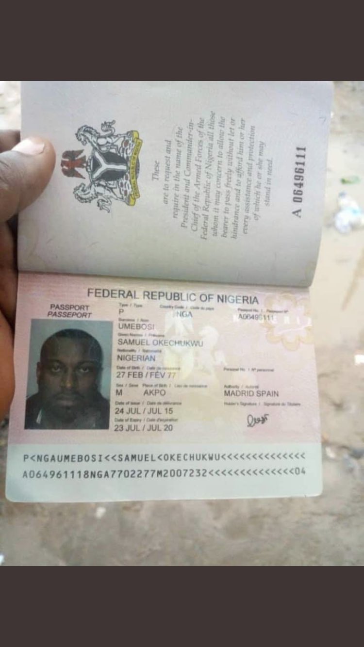 Inside Passport Clipart