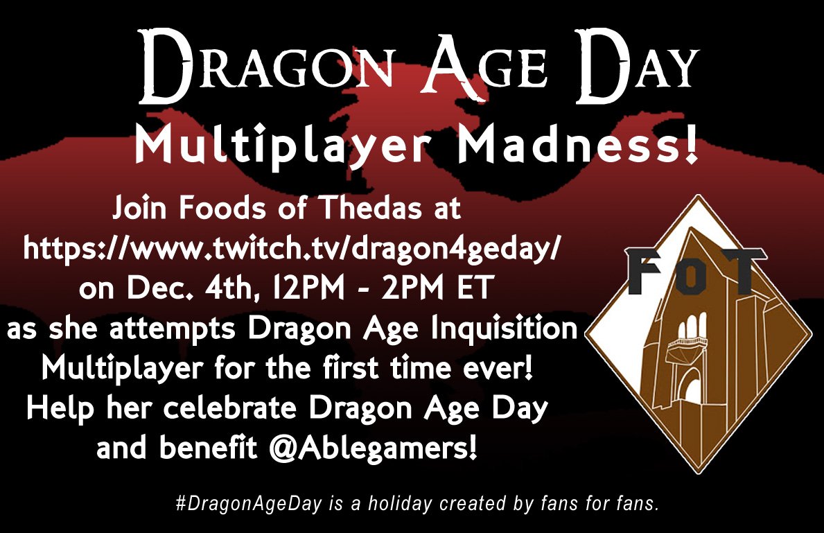 2019 Unofficial Dragon Age Day Twitter & Discussion Thread - Interview ...