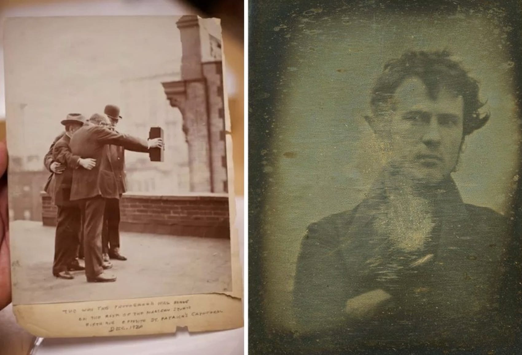 The First Ever Selfie, Taken In 1839 A Picture From The, 56% OFF