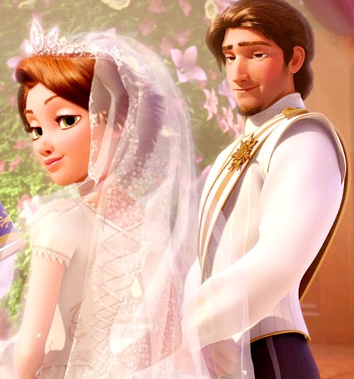 Tangled Ever After Rapunzel Wedding Dress