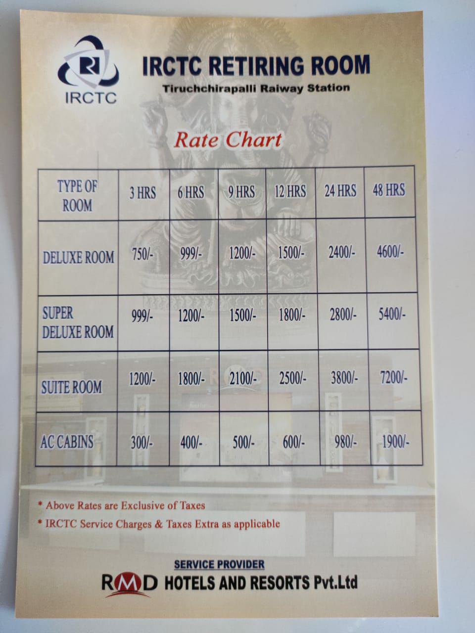 DRM - Tiruchchirappalli on Twitter: "Newly renovated retiring rooms and dormitories at ...