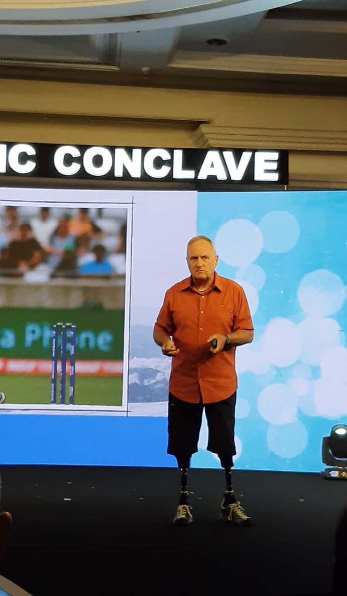 Mark Inglis, Celebrated Amputee Mountaineer, takes the audience through ...