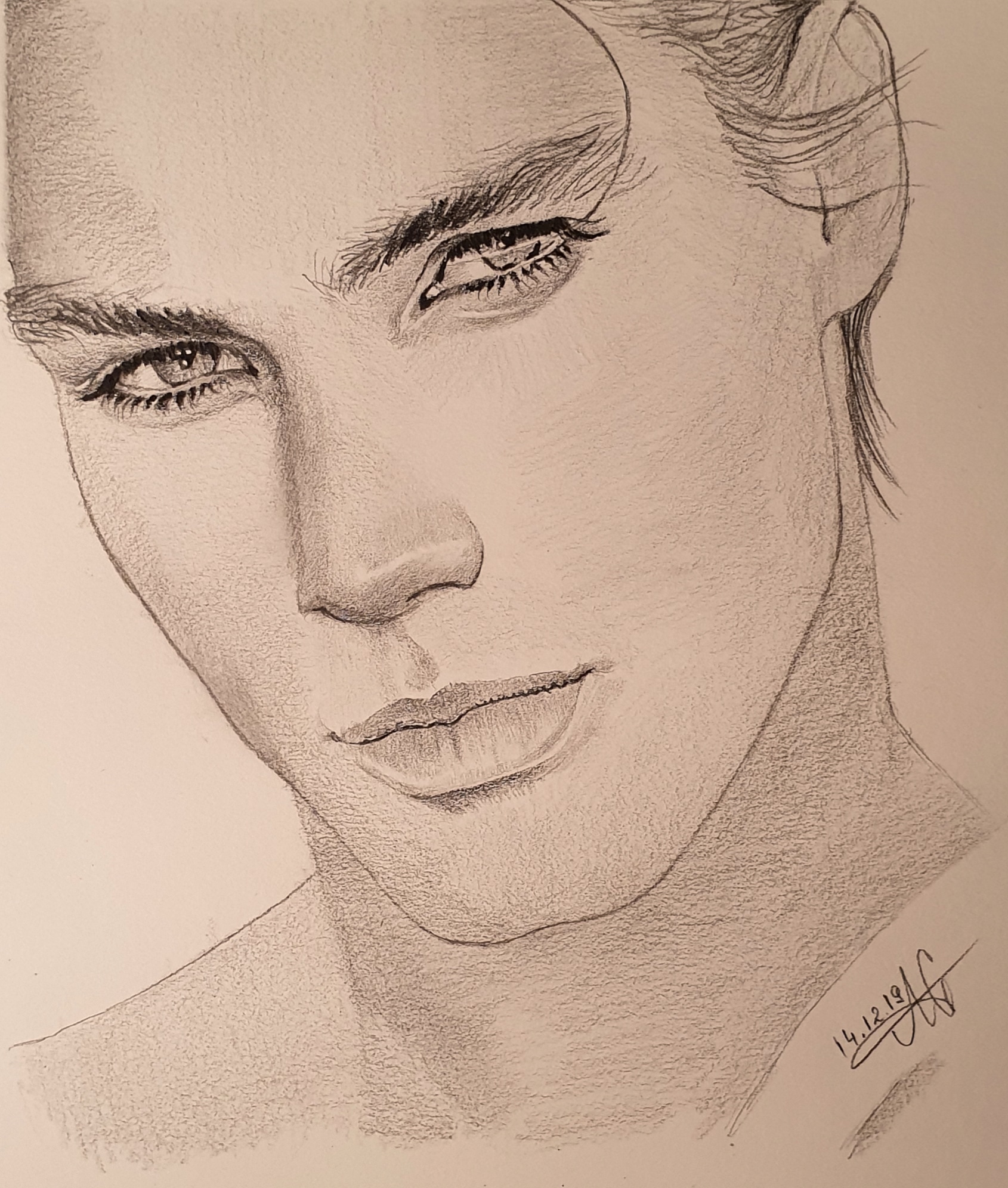 Quick Sketches Quick Drawing Of A Woman On The Bus | By Amy Hubbard