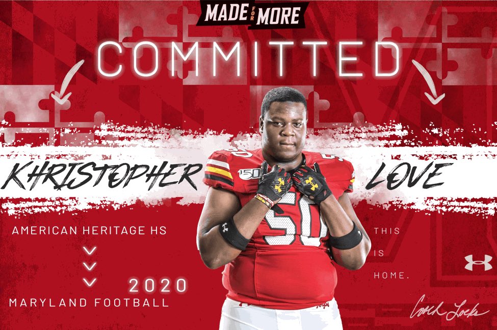 2020 3* OG Khristopher Love flips from USF to Maryland : r/CFB
