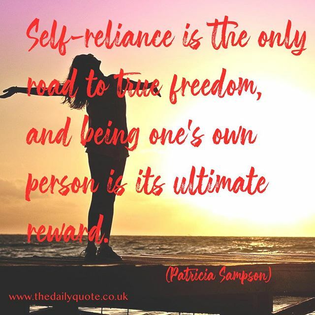 Self Reliance Quotes
