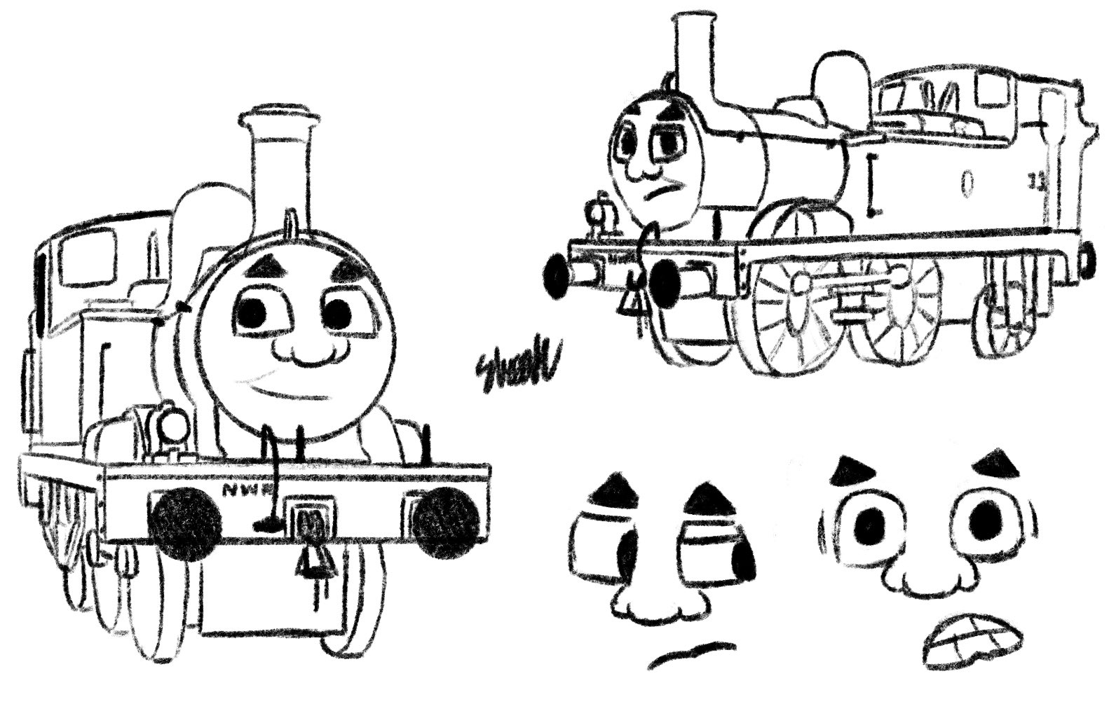 Thomas The Tank Engine Oliver Cgi