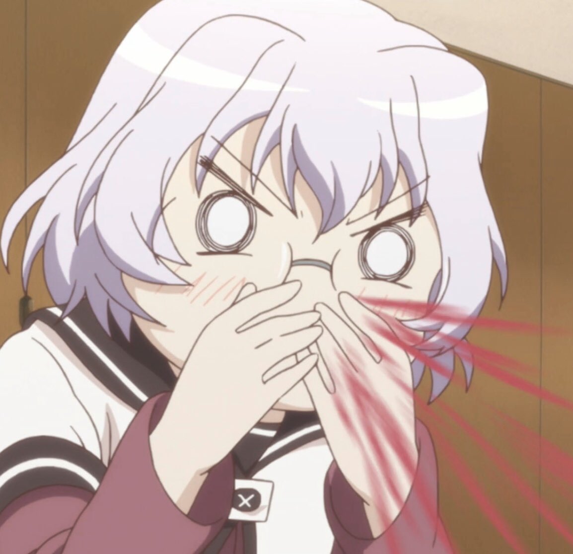 Yuru Yuri Chitose Nosebleed