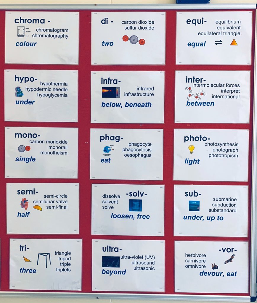 Campion Science on Twitter: "Fresh display in the science corridor ...