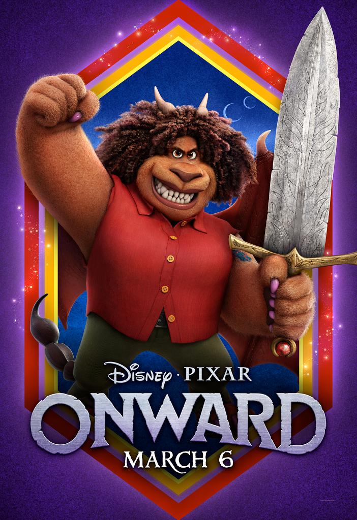 ONWARD Character Posters Introduce The Main Players From Disney-Pixar's ...