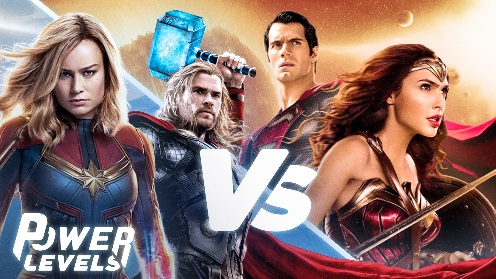 Thor Vs Superman Wallpaper