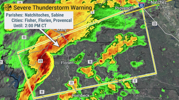 Severe Thunderstorm Warning Weather Channel