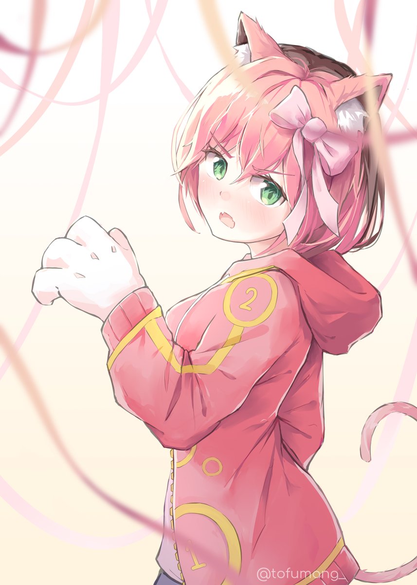 「I drew Pippi but NEKO NYAA 」|Tofumang 🍃のイラスト