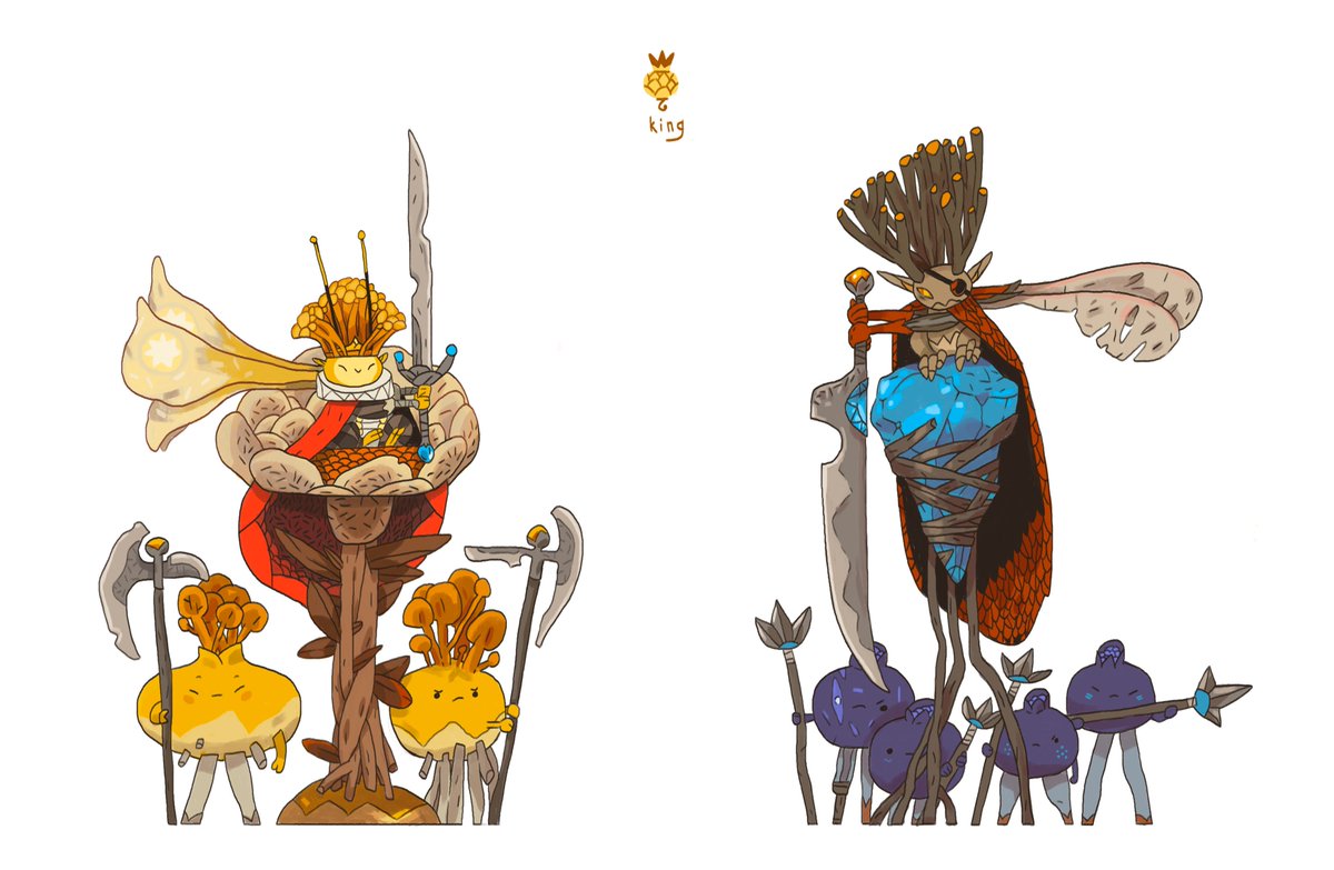 「and the last one 6. king 」|Bard💙💛のイラスト