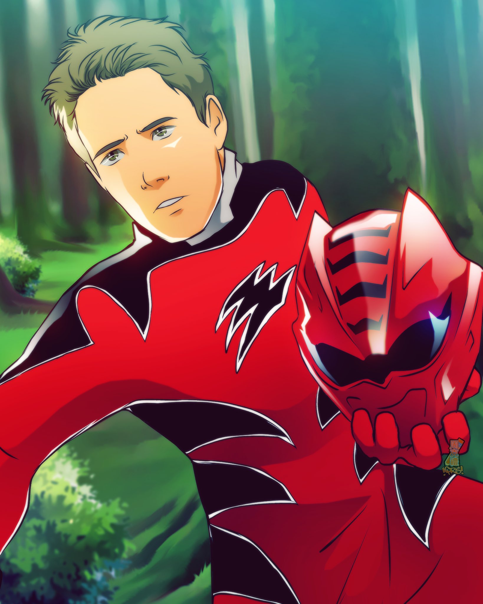 Red Jungle Fury Ranger