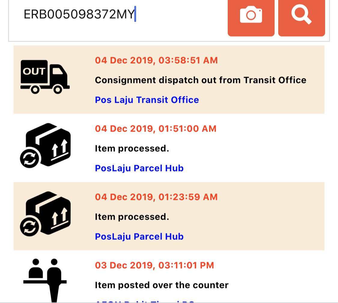 where is poslaju parcel hub