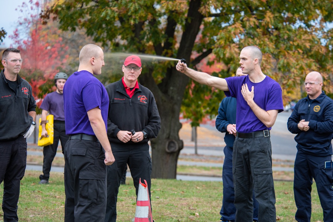 Police Pepper Spray Training