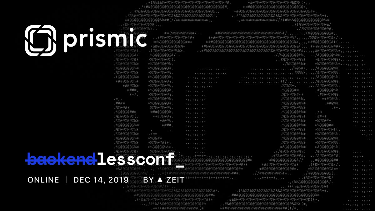 Vercel on Twitter: "Prismic offers an effortless way to make your website editable by the whole ...