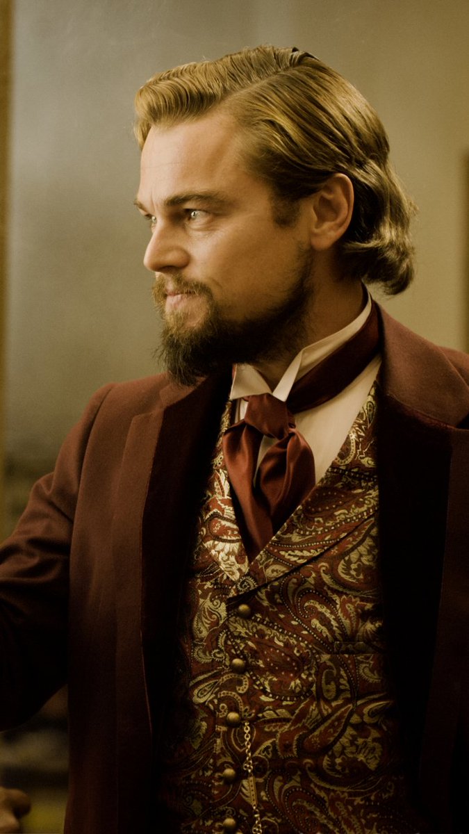 Leonardo Dicaprio Django Hair