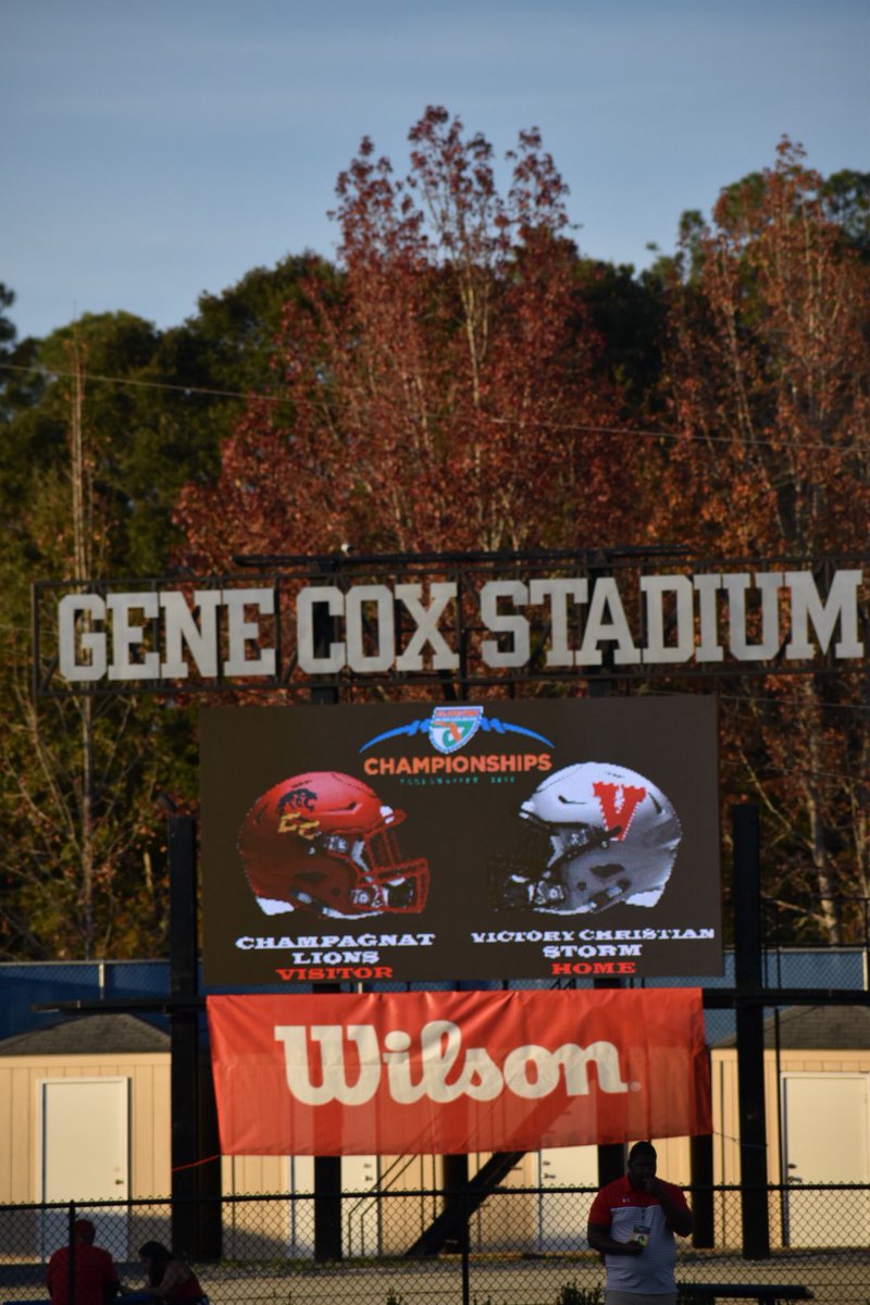 We are here at Gene Cox Stadium in Tallahassee as we get ready for ...
