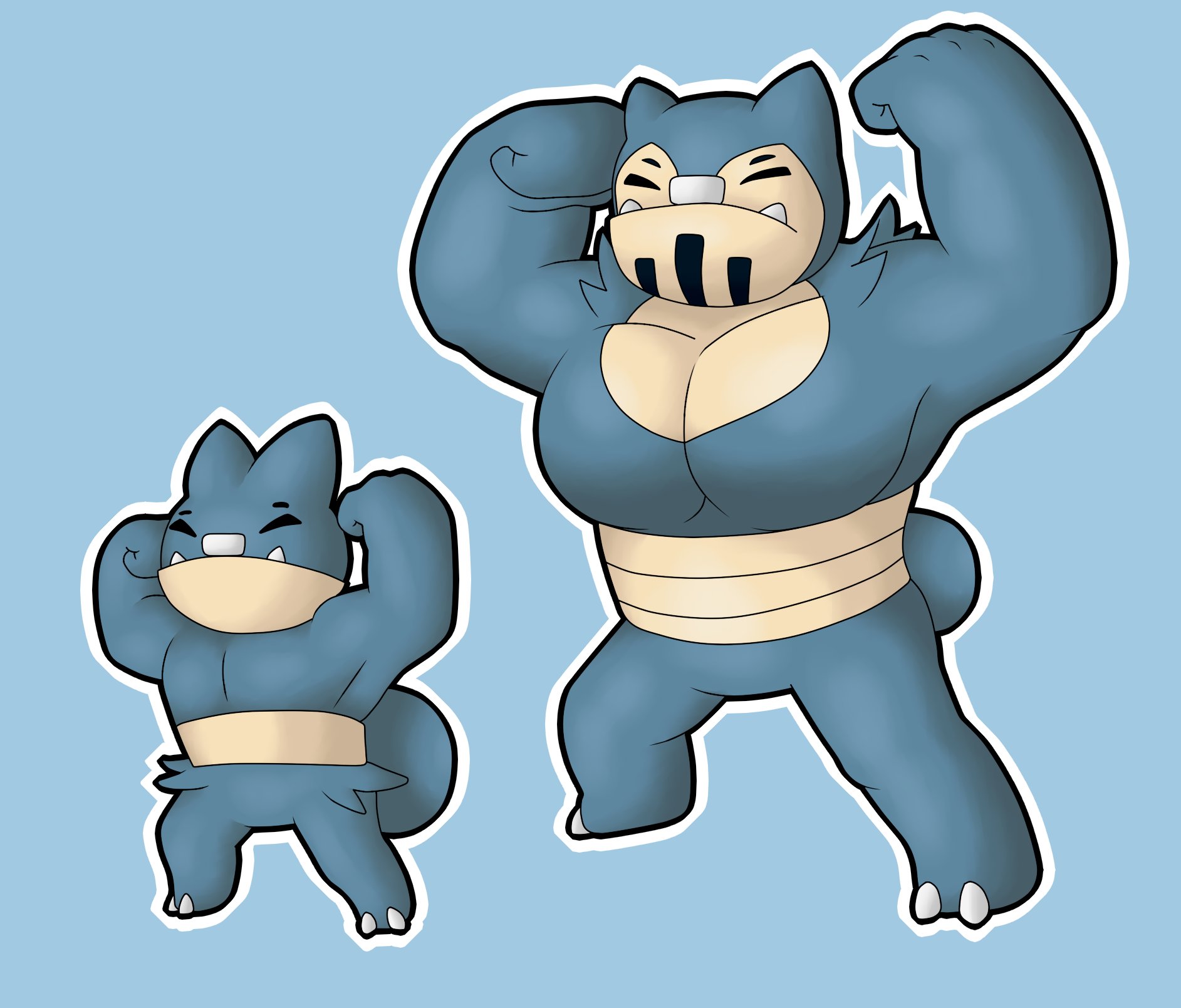 Snorlax And Munchlax