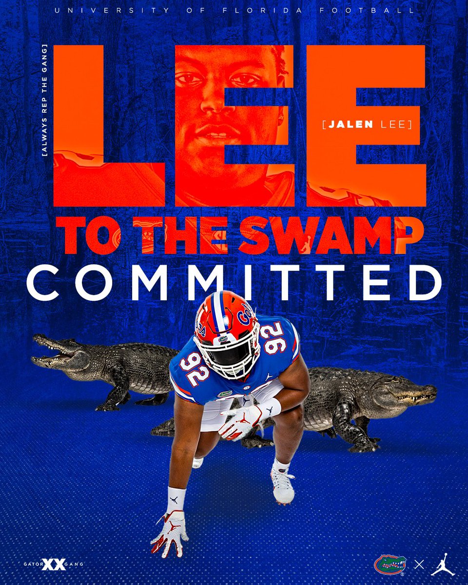 2020 4* DT Jalen Lee commits to Florida : r/CFB
