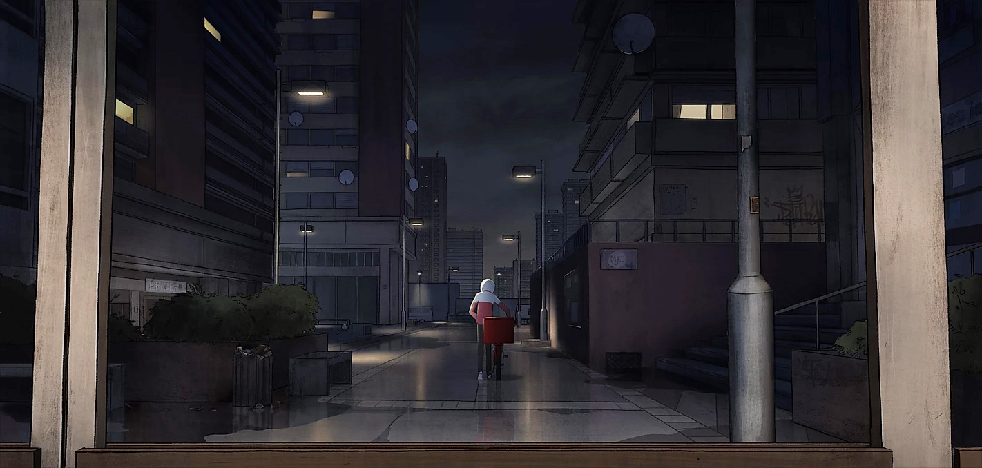 Tohad on Twitter: "Backgrounds from "J’ai perdu mon corps" (I Lost My ...