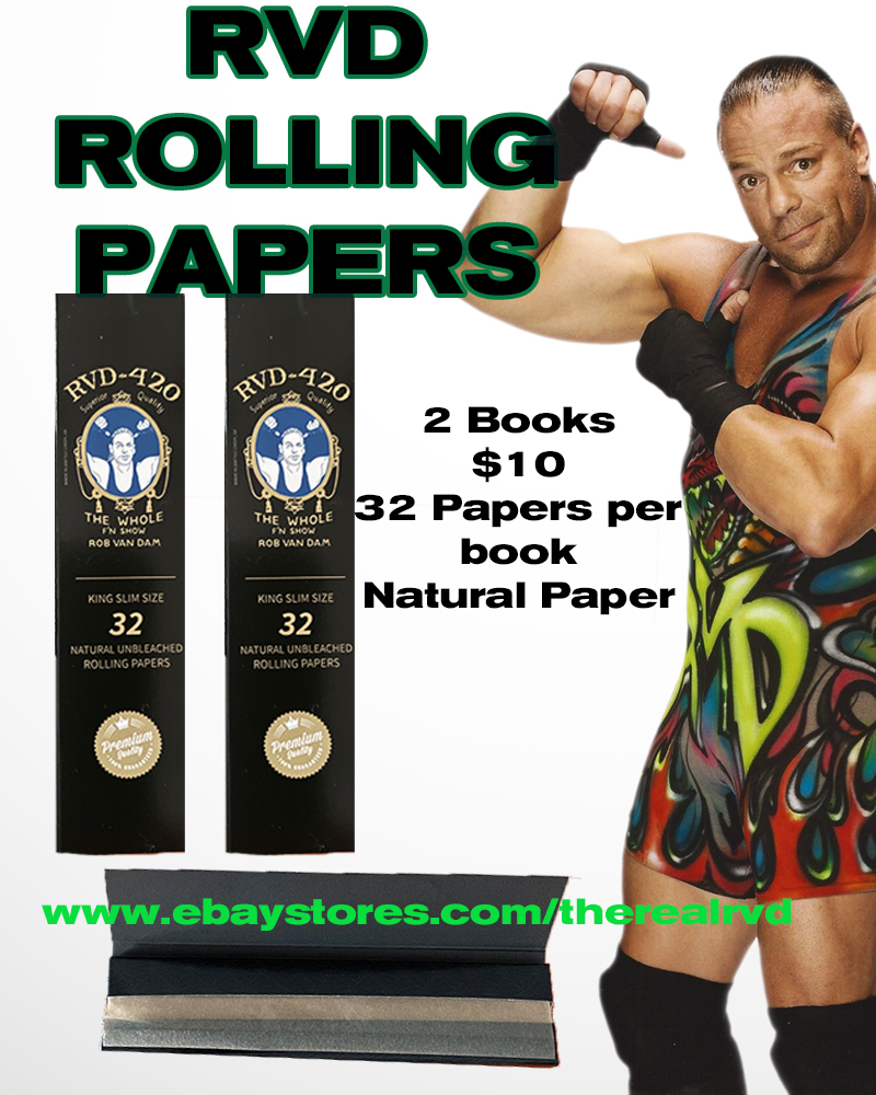 Rob Van Dam Smoking Weed