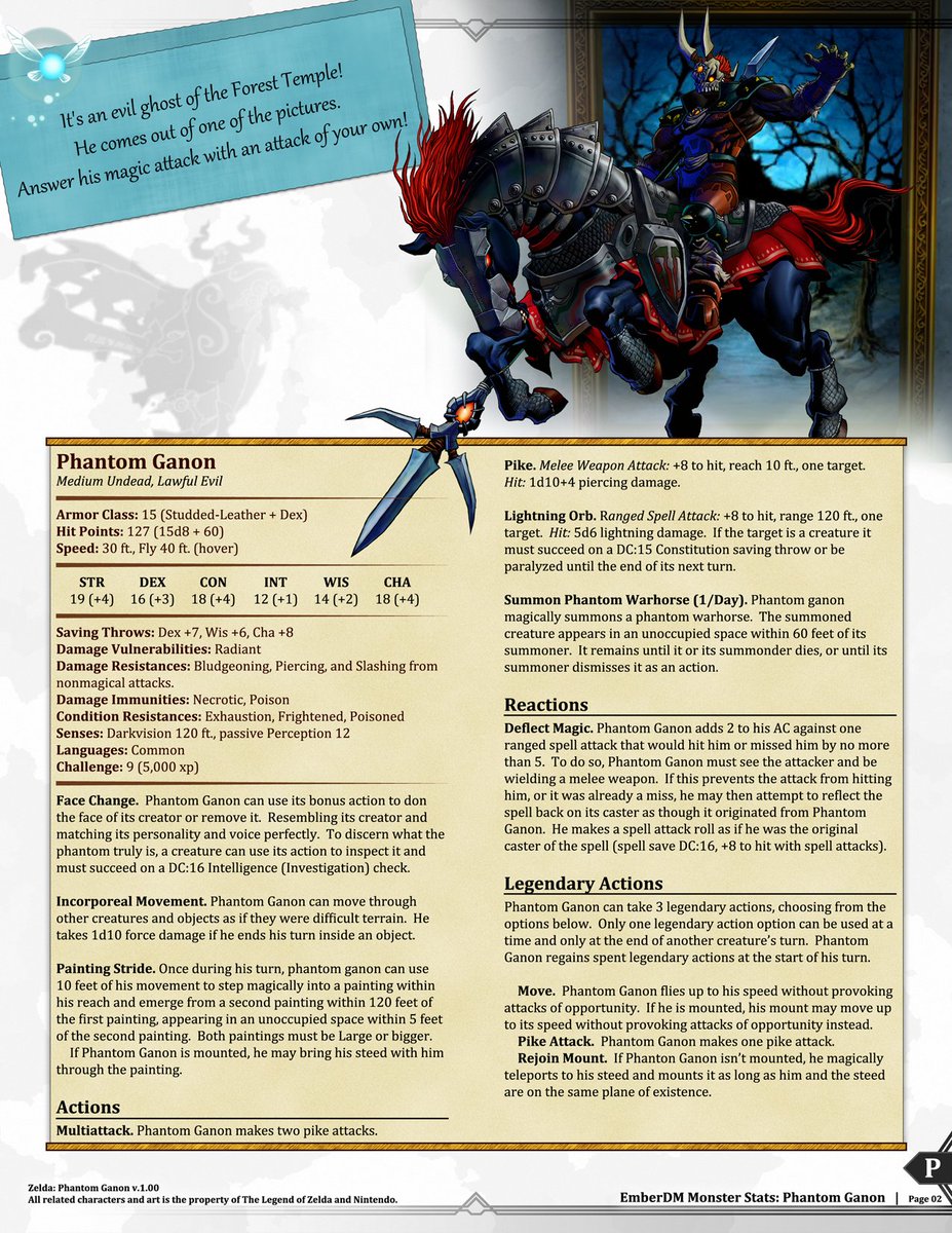 D&d 5e stat block creator - freeloadsphone