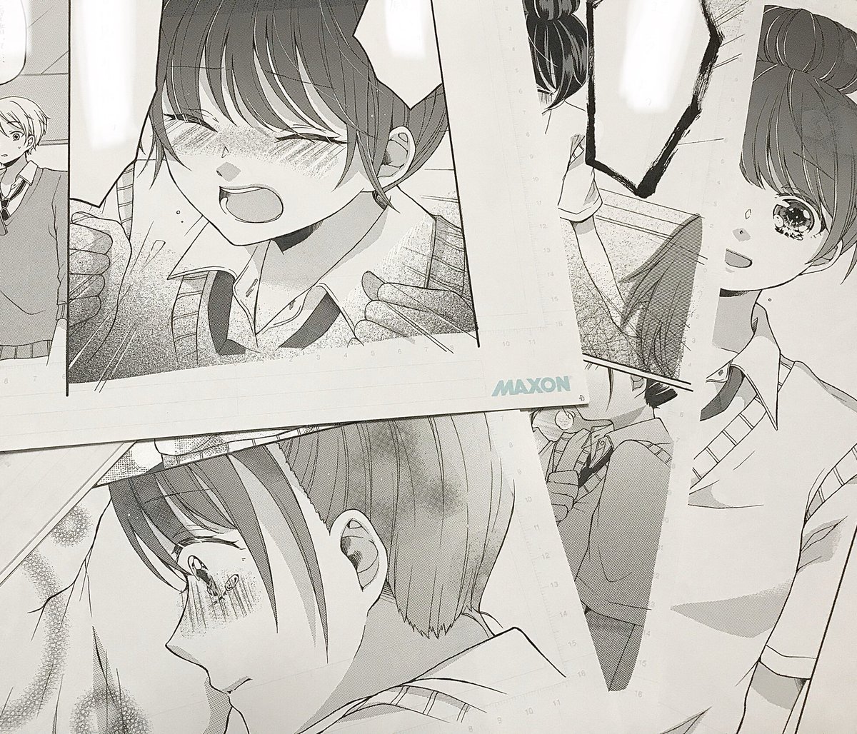 「🌷お知らせ🌷 本日発売のSho-Comi1号の別冊付録に、レシピ漫画を載せていただいております!大好きな食べ物の漫画」花まみもの漫画