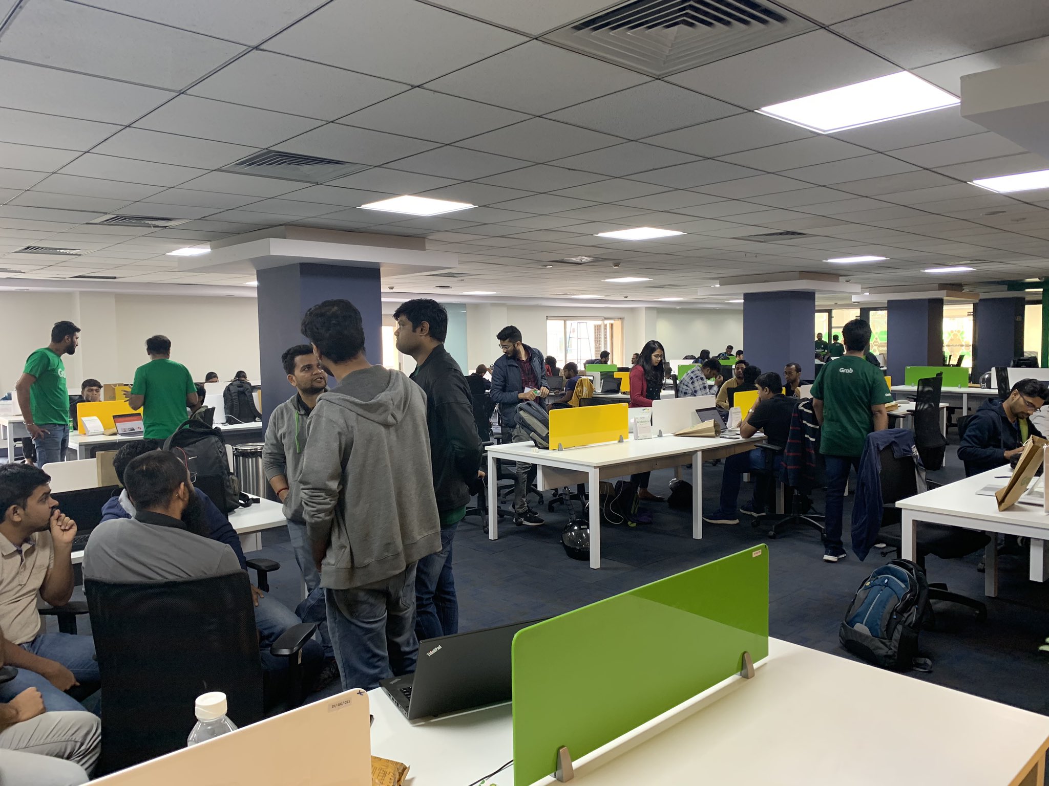 Skillenza on Twitter: "120+ #developers have started building products at #grabathon. It’s a big ...