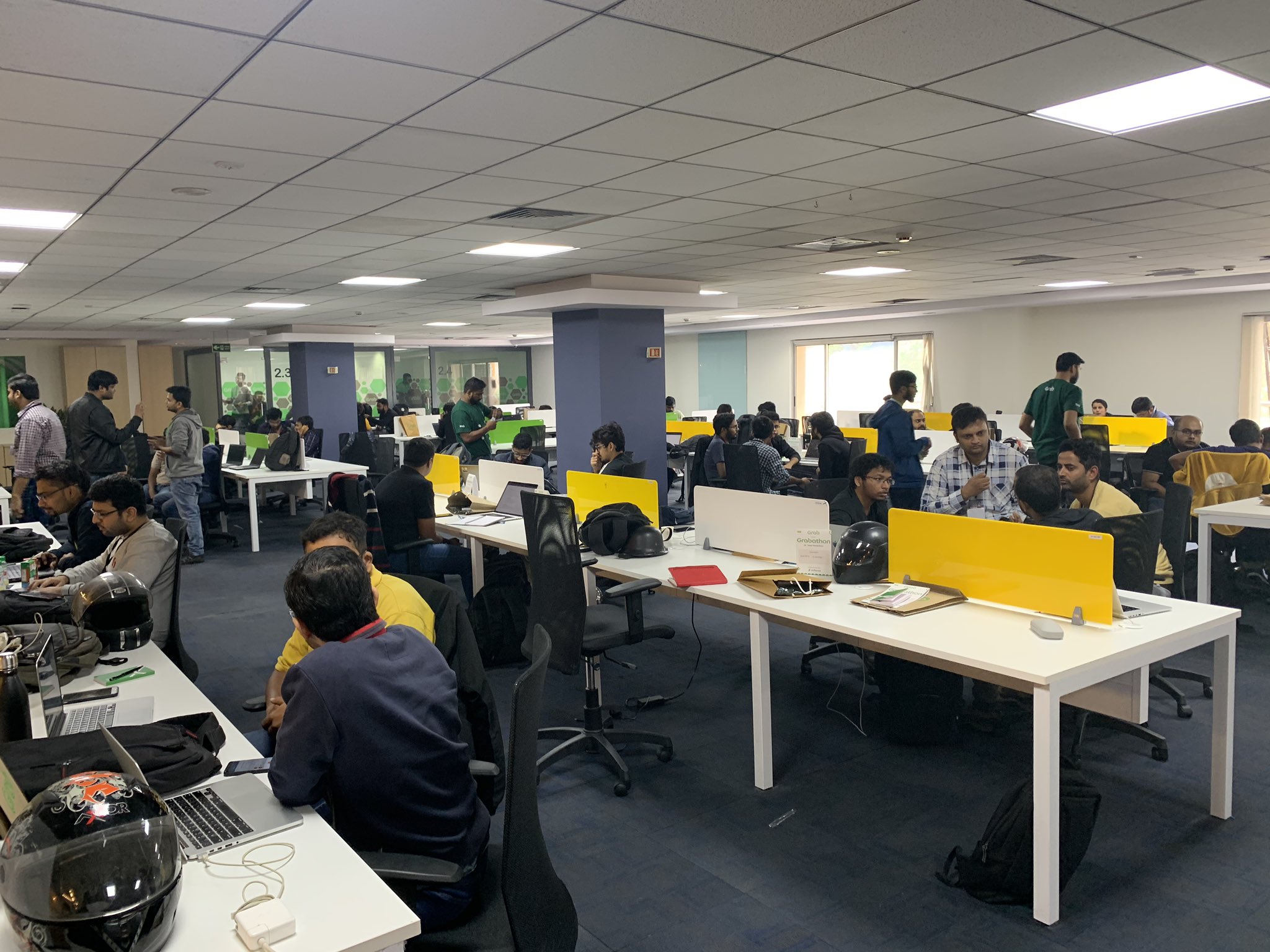 Skillenza on Twitter: "120+ #developers have started building products at #grabathon. It’s a big ...