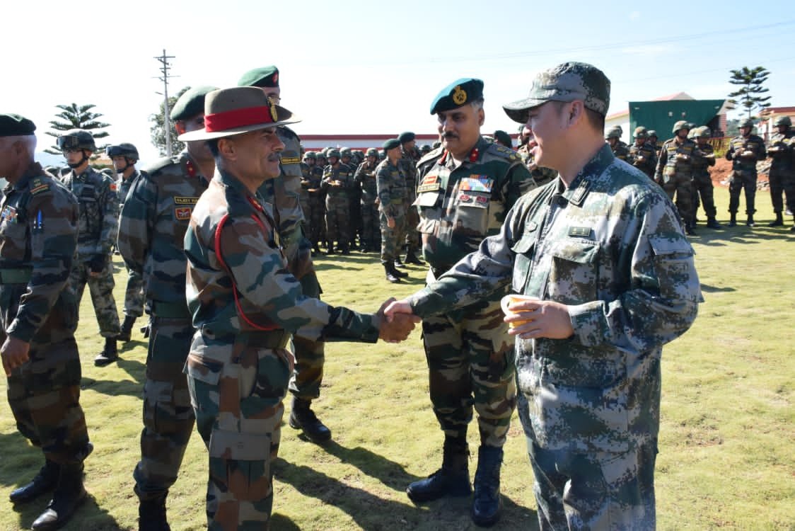Joint Training Exercise between India & China, Hand-in-Hand-2019 ...