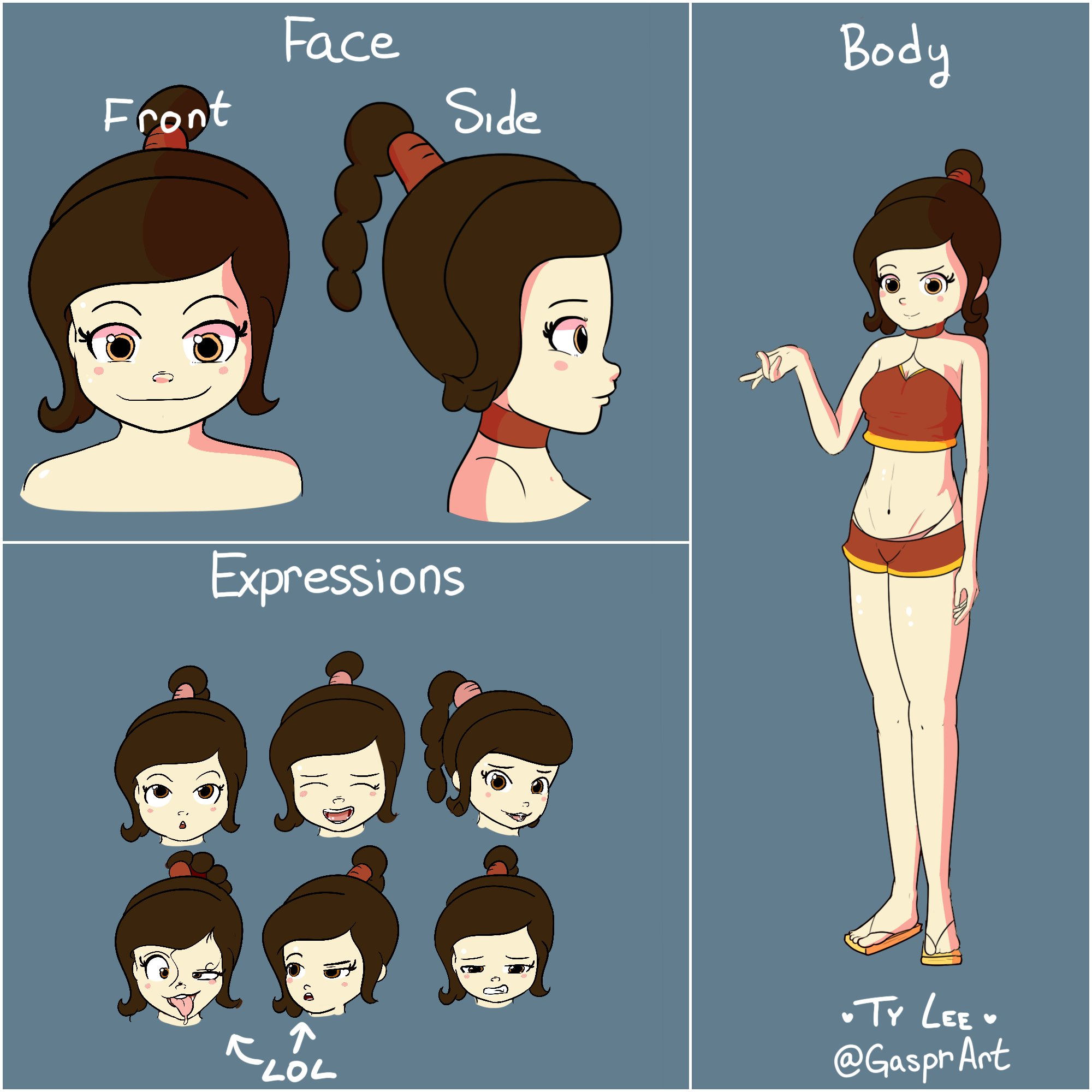 GasprArt 👻 on Twitter: "God I had such a crush on Ty Lee when I first saw the show. Is it the ...