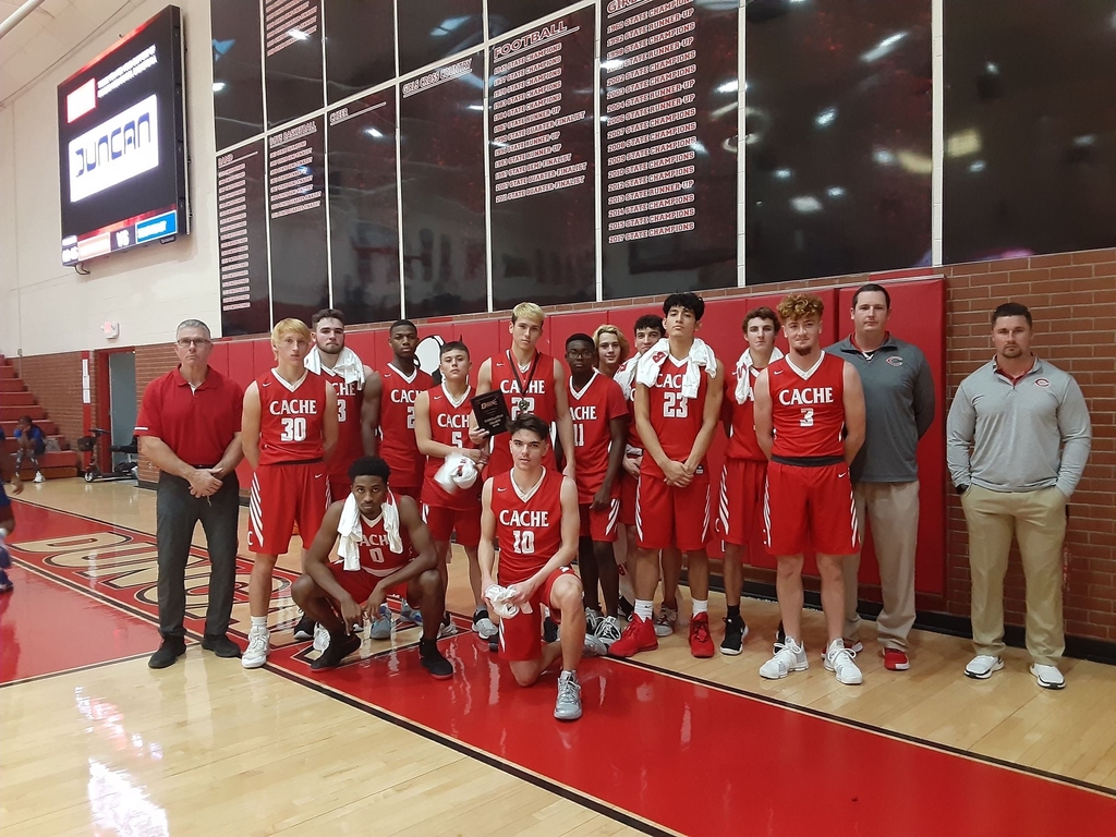 Cache Athletics on Twitter: "Cache high school boys basketball defeat Capital Hill 73-37 to win ...