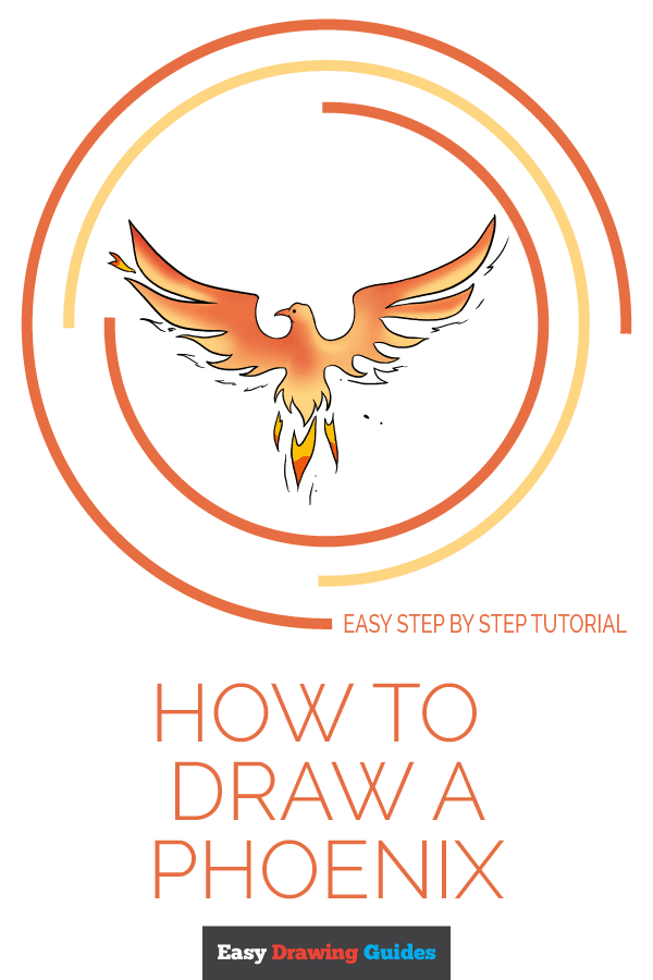 Simple Phoenix Drawing