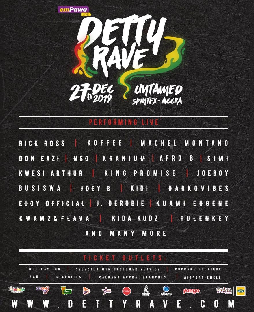 Detty Rave, Afronation Concerts set to come off | GBC Ghana Online ...