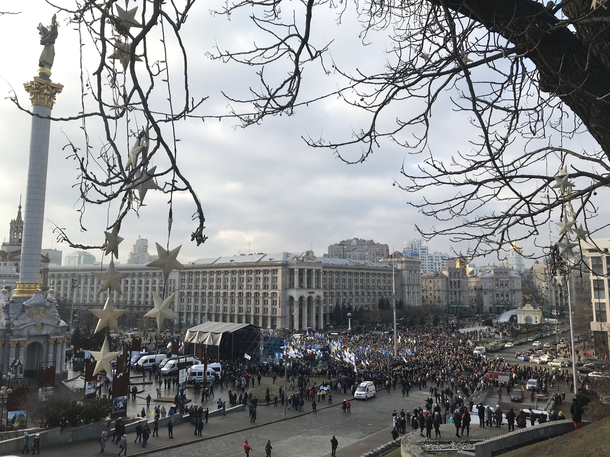 Russia and Ukraine agree to a full ceasefire in eastern Ukraine by year-end / Twitter