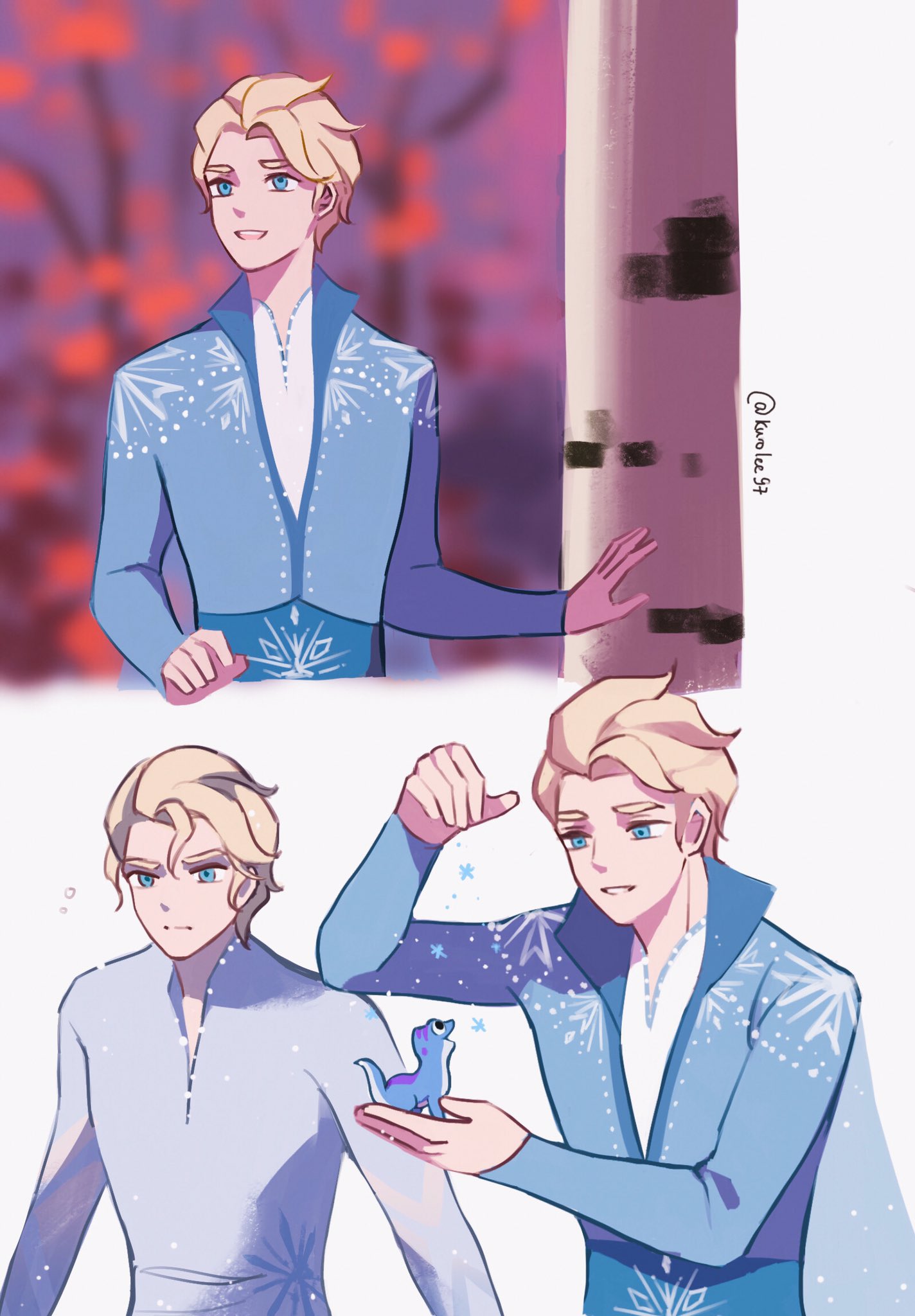 Anime Frozen Genderbend