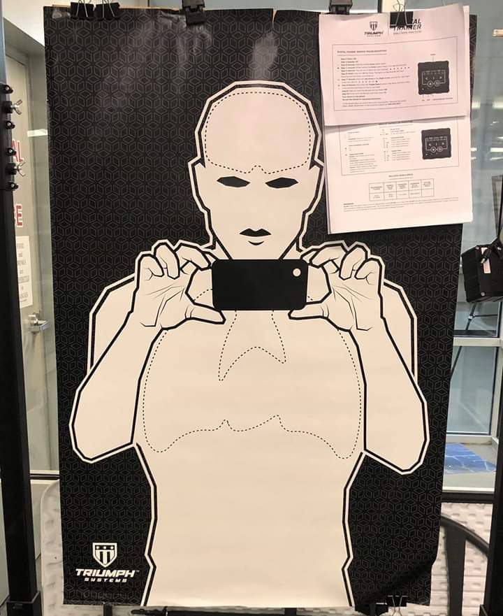 Police Shooting Target