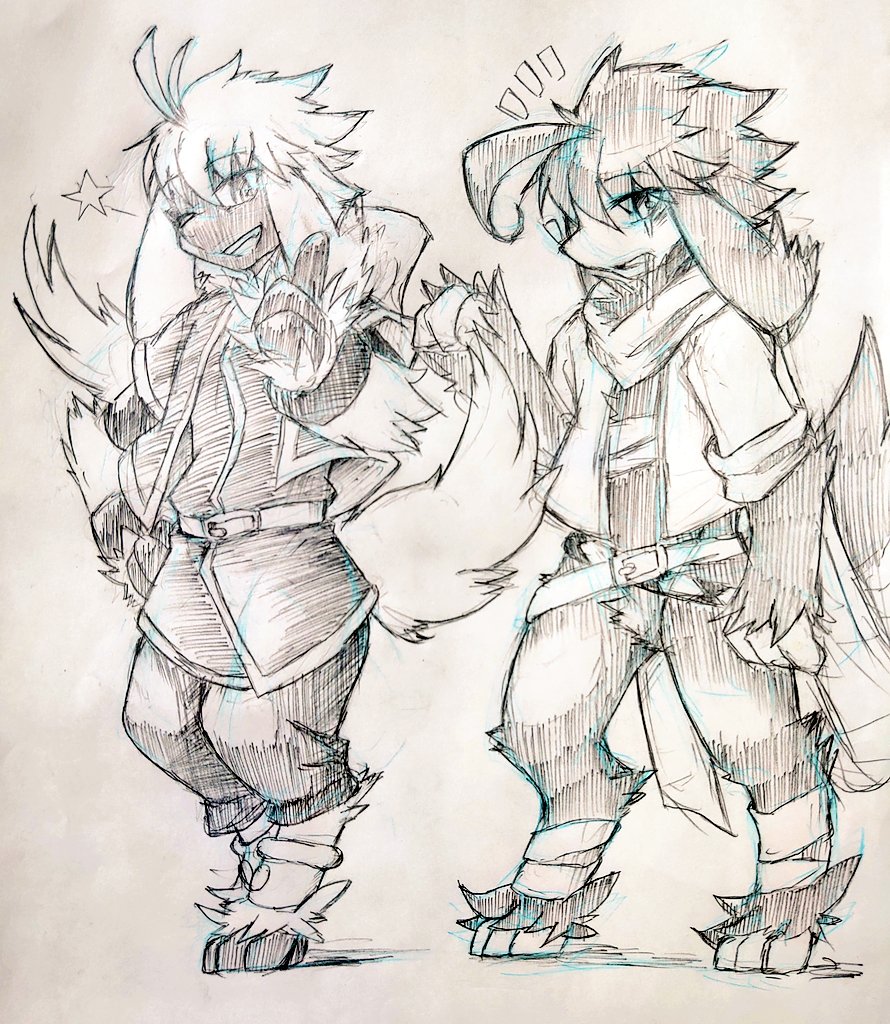 フェップス＠PFSOZ on Twitter: "カーティスとルドビク団長 描きたくなるのよ https://t.co/imNYprPXLU" / Twitter