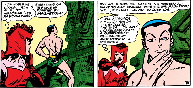 Scarlet Witch is horny for Namor