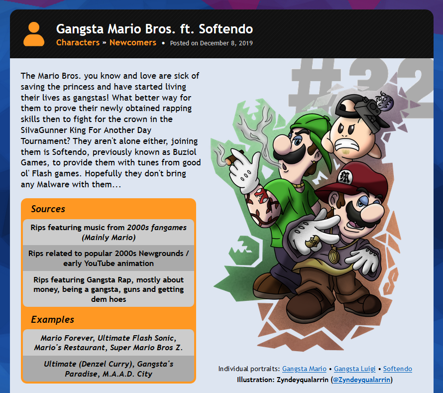 Gangsta Mario And Luigi