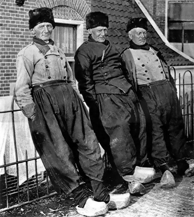 Traditional Dutch Men