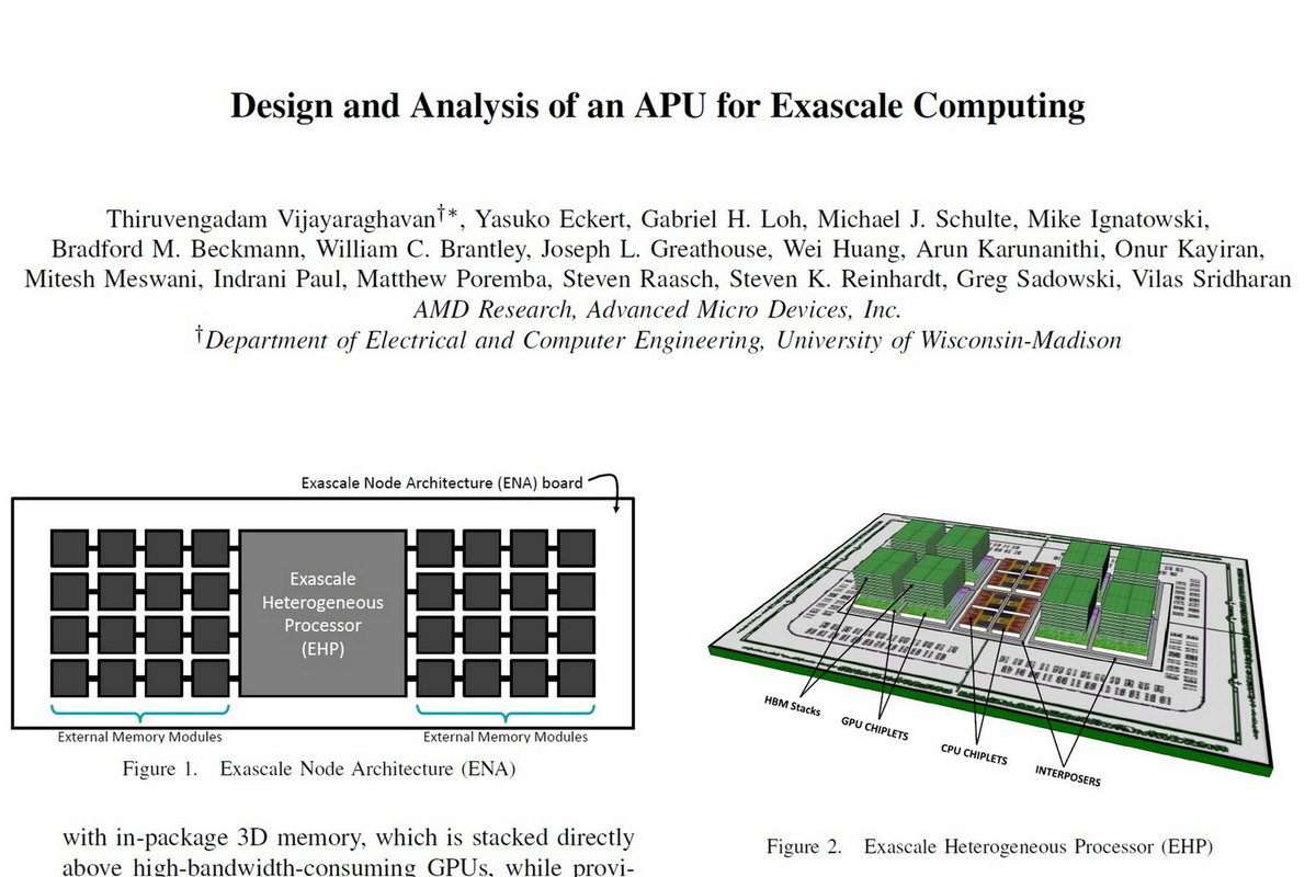 OGAWA, Tadashi on Twitter: "=> AMD "A Research Retrospective on AMD’s Exascale Computing Journey ...