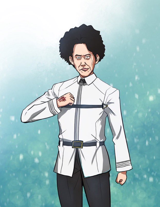 「マニアックなポーズ練習でゴールデンカムイの尾形さん。 今回はあえてグラデ無しのシンプルな塗りで。 」mafty@C105日曜西あ65bの漫画