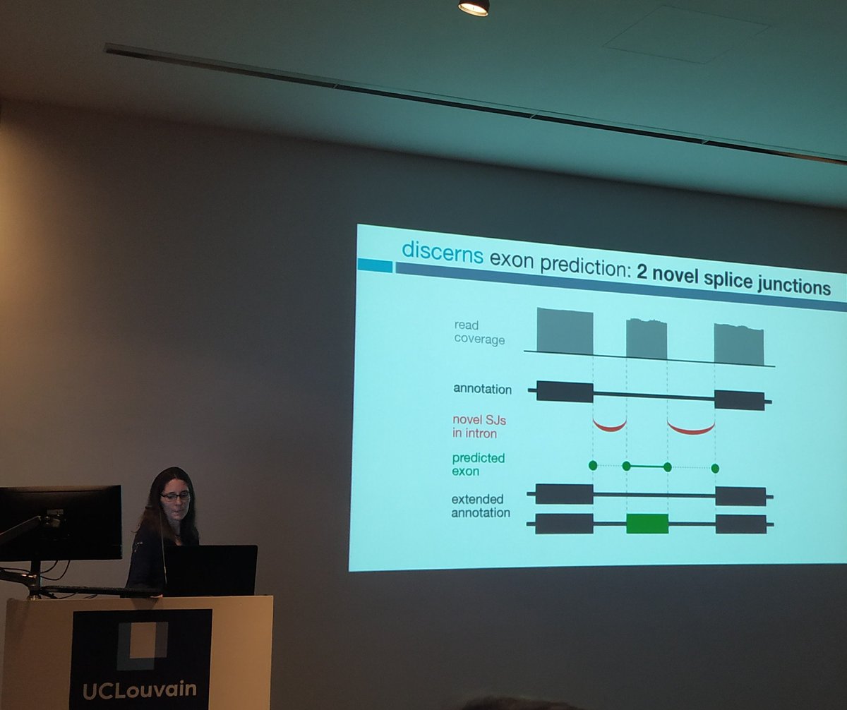 Dario Righelli on Twitter: "Novel splice junctions emoji-faces at #EuroBioc2019 with Katharina ...