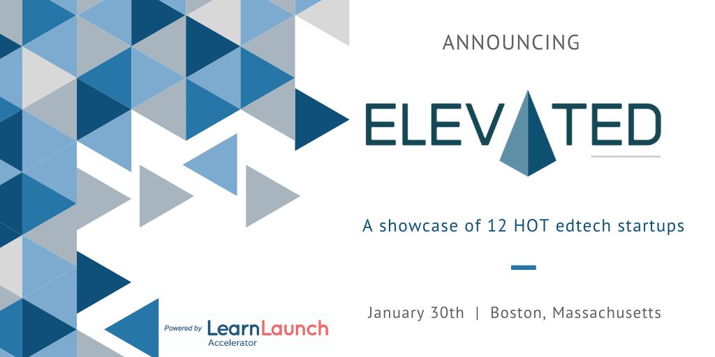 LearnLaunch Accelerator on Twitter: "Announcing #ElevatED2020, LearnLaunch Accelerator’s #Edtech ...