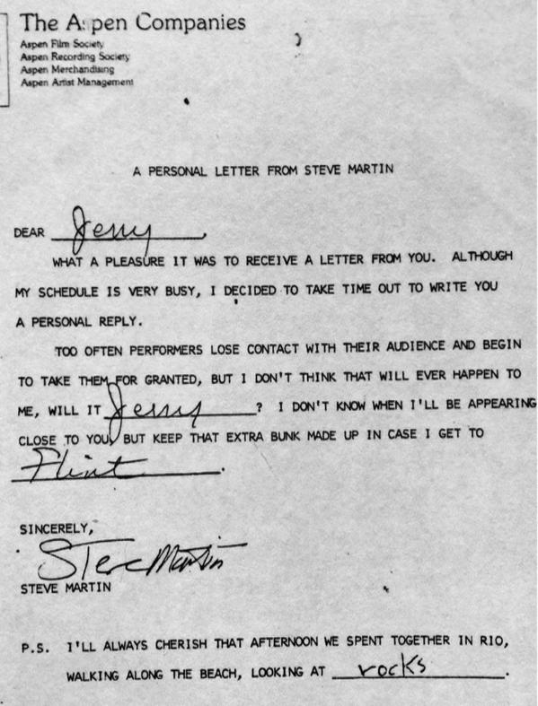 Steve Martin Twitter